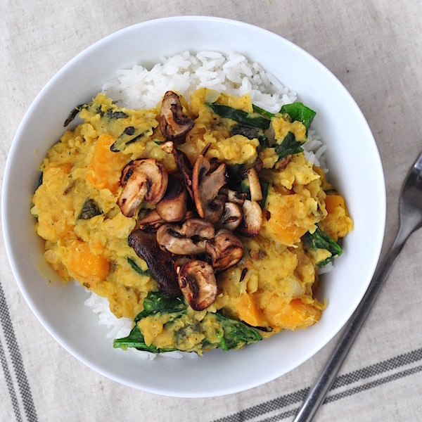 Butternut Daal with Mushrooms | THUD